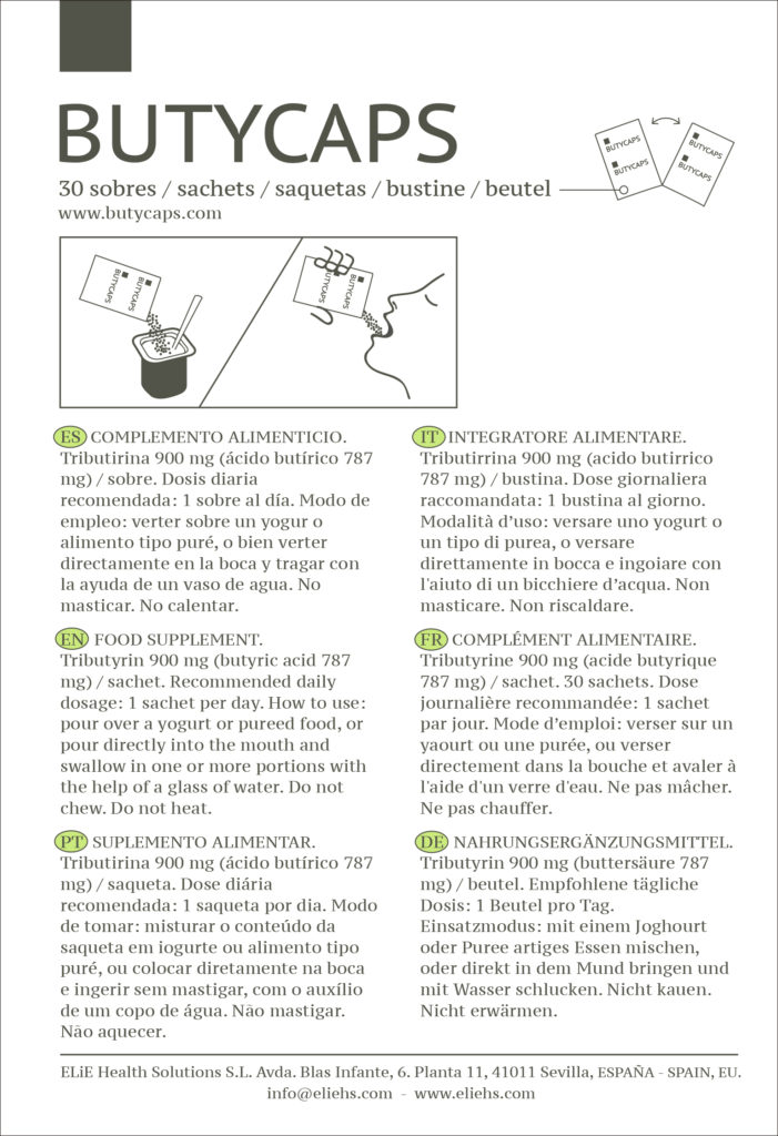 Butycaps 30 sobres – ELiE